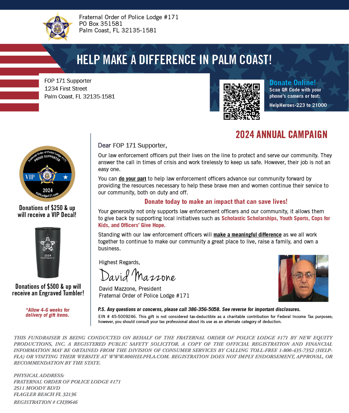 Fraternal Order of Police Lodge #171 - Donate Now!